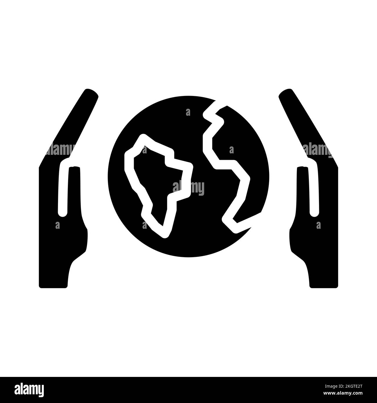 Save earth Black and White Stock Photos & Images - Alamy