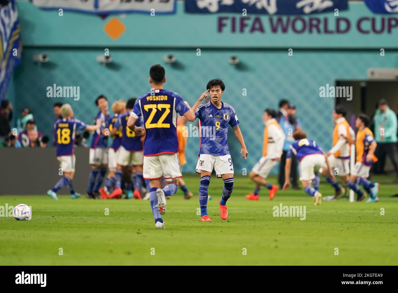 Germany v japan fifa world cup qatar 2022 hi-res stock photography and ...