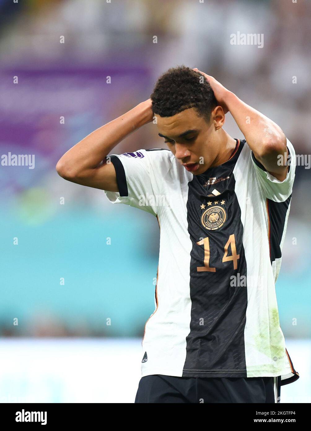 Al Rajjan, Qatar. 23rd Nov, 2022. Soccer: World Cup, Germany - Japan ...