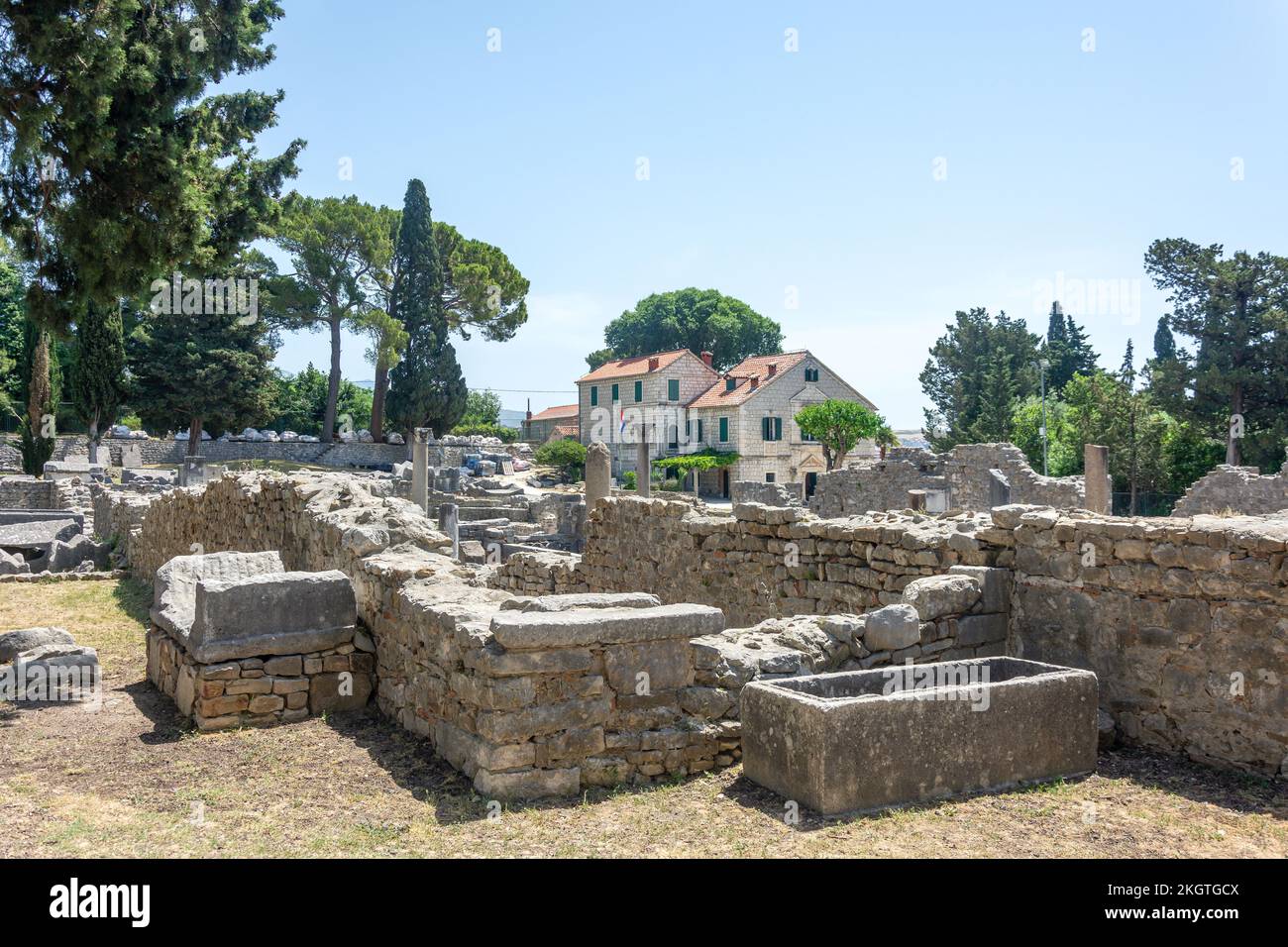 Early Christian Basilica and Museum, Ancient city of Salona, Solin ...