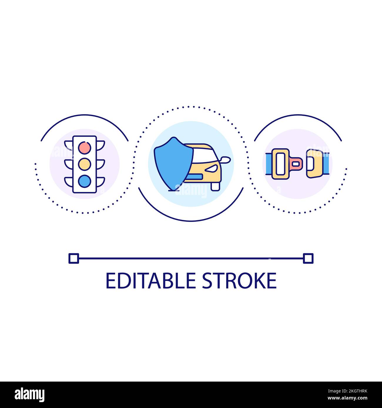 Passenger safety instruction Stock Vector Images - Alamy