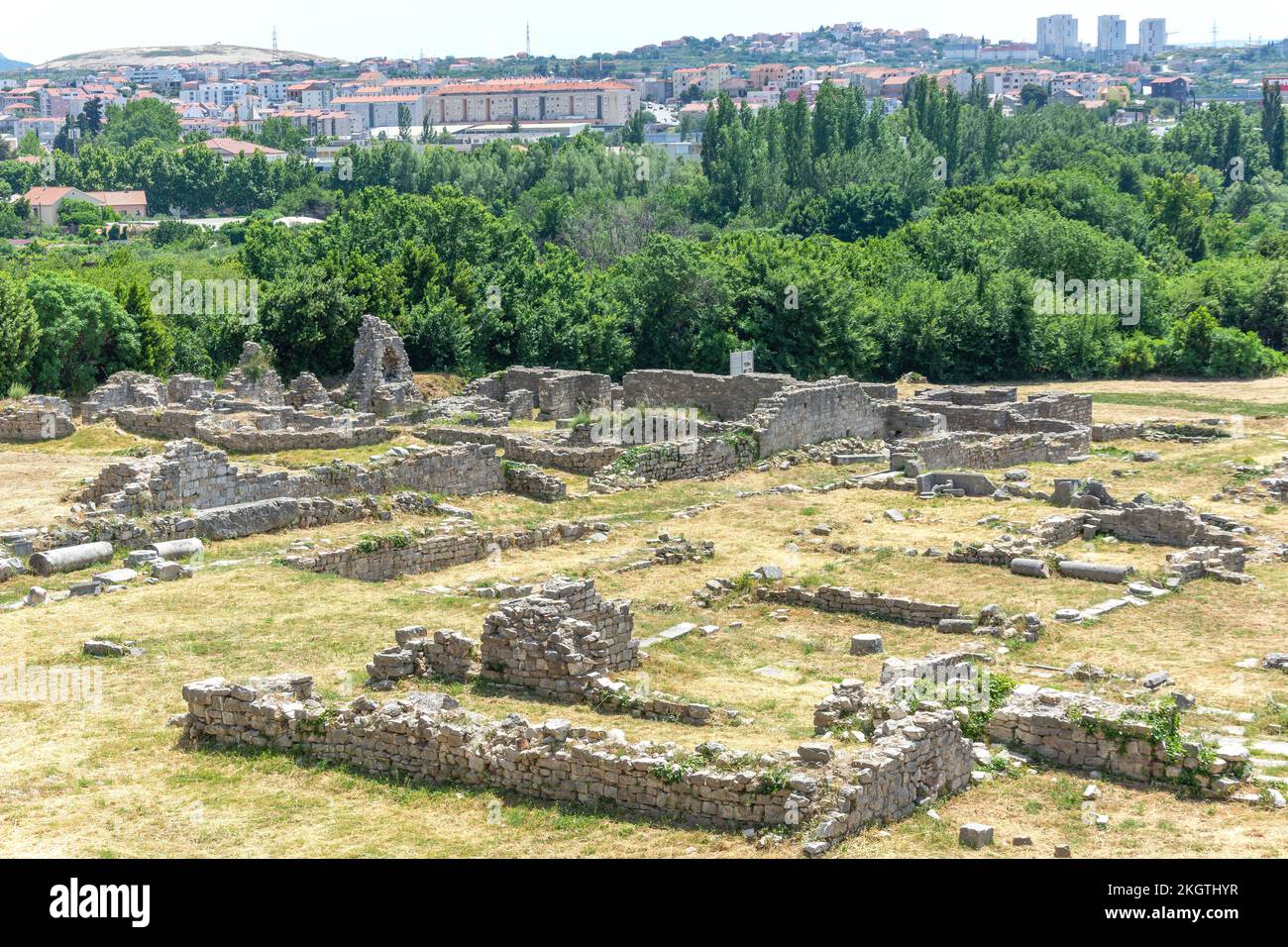Episcopal centre salona ancient city solin greek roman ruin ruin hi-res ...
