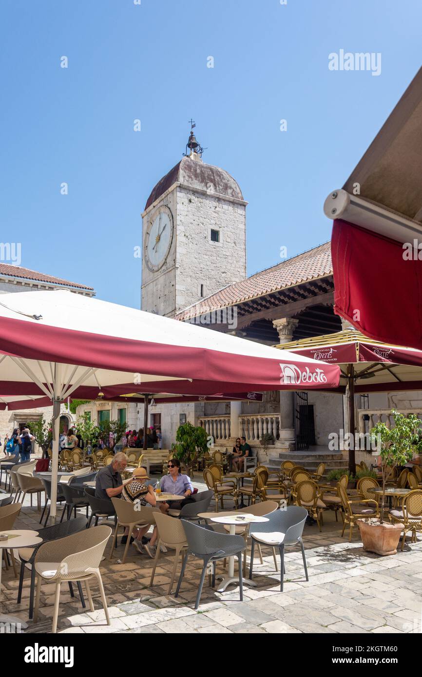 Trogir trg ivana pavla ii hi-res stock photography and images - Alamy