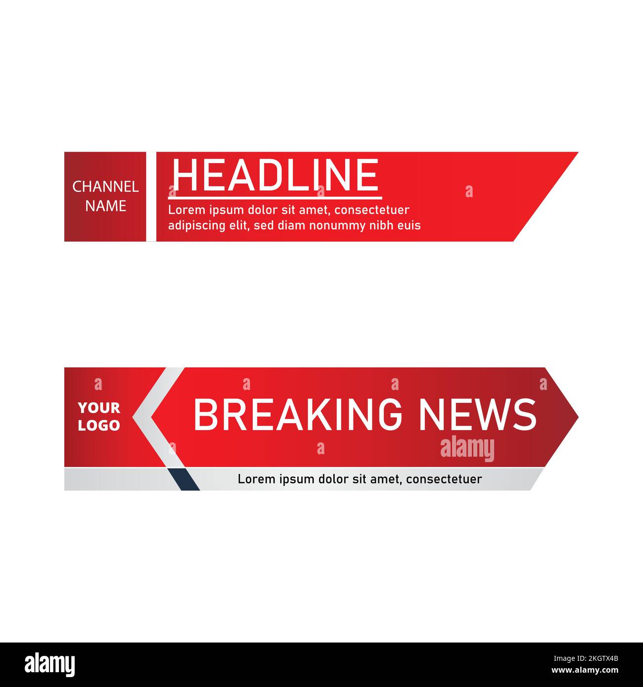 Breaking news animation Stock Vector Images - Alamy