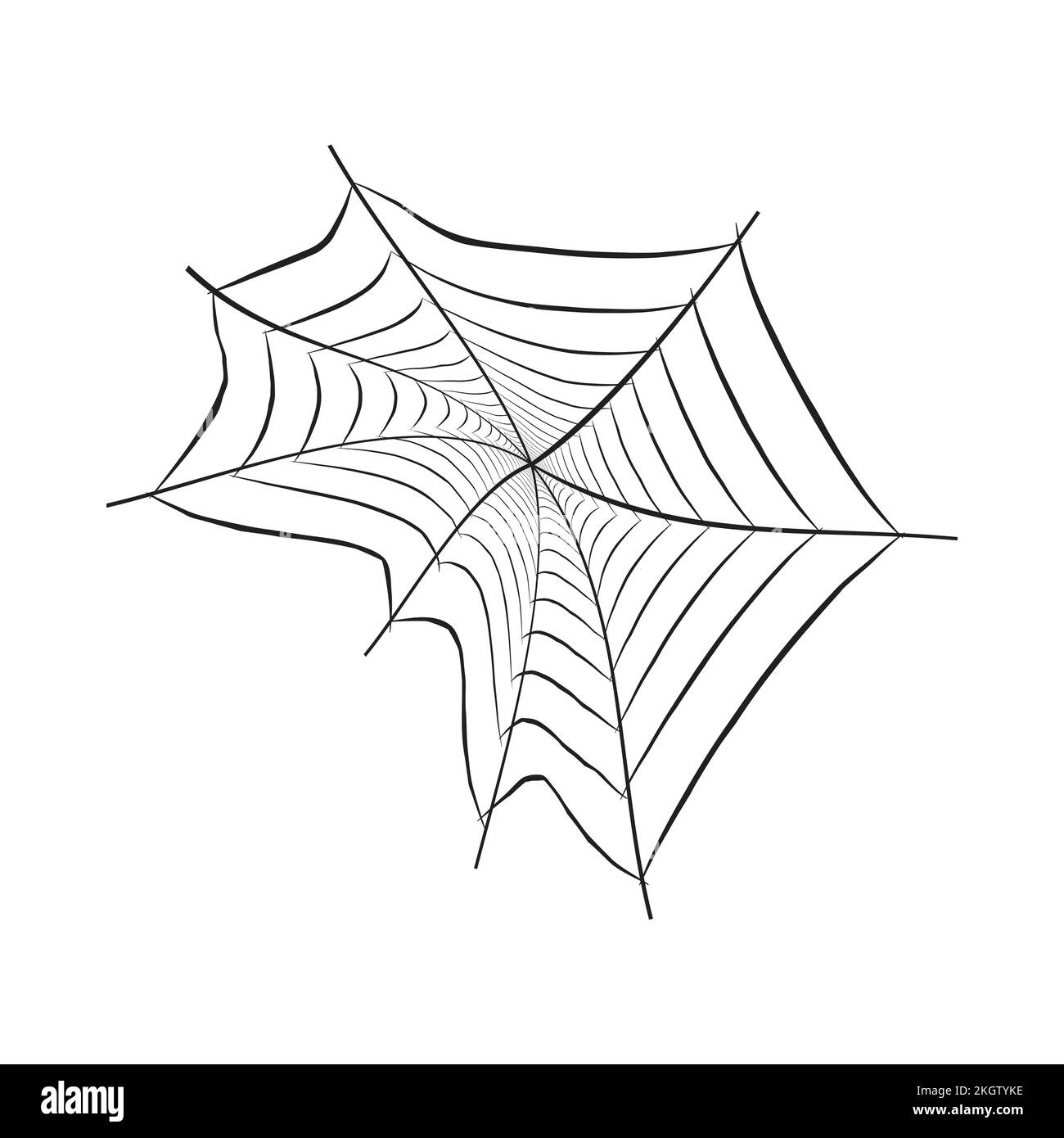 Halloween abstract black spider webs vector design. Halloween ...