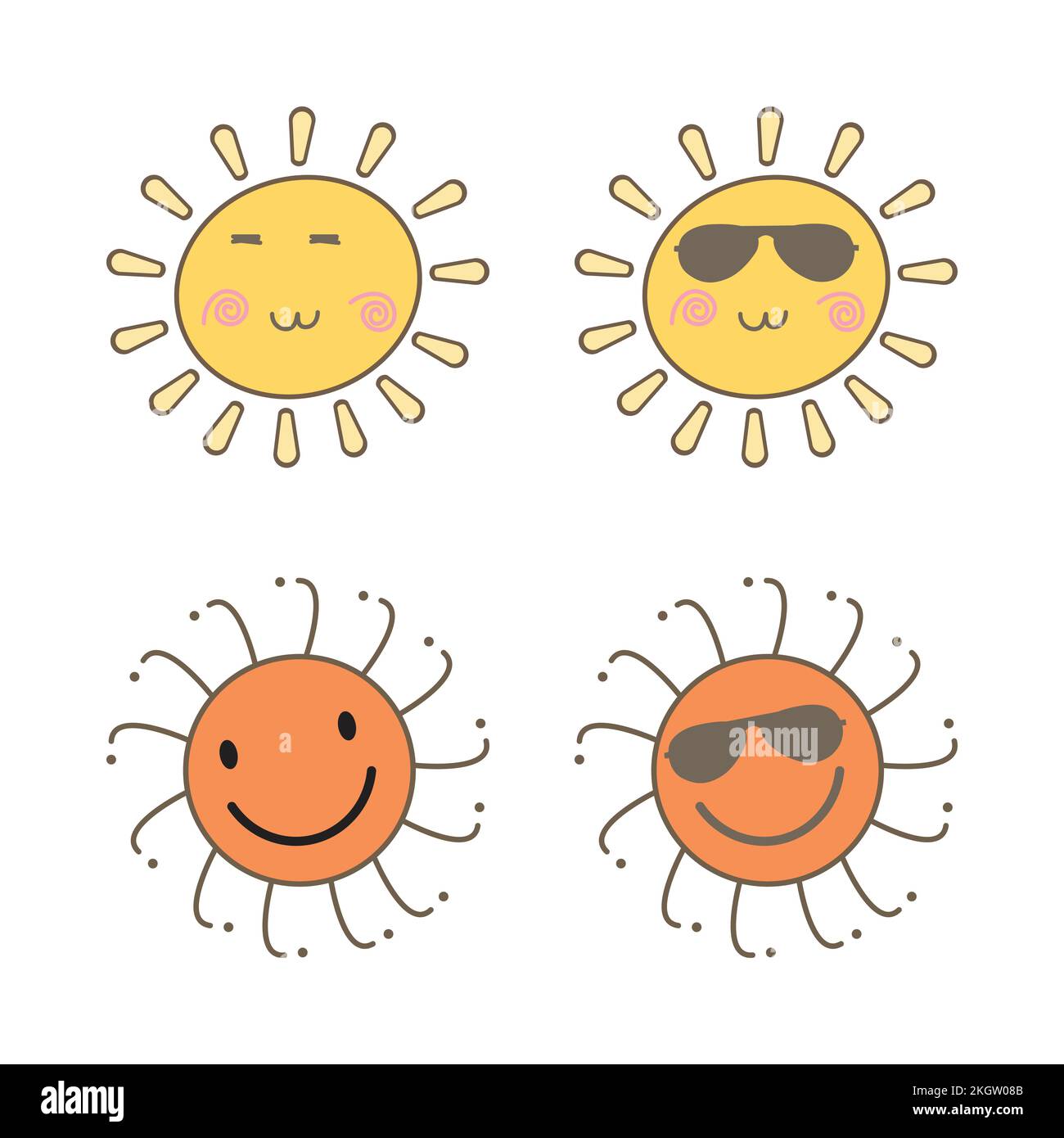 Orange and yellow ve Stock Vector Images - Alamy