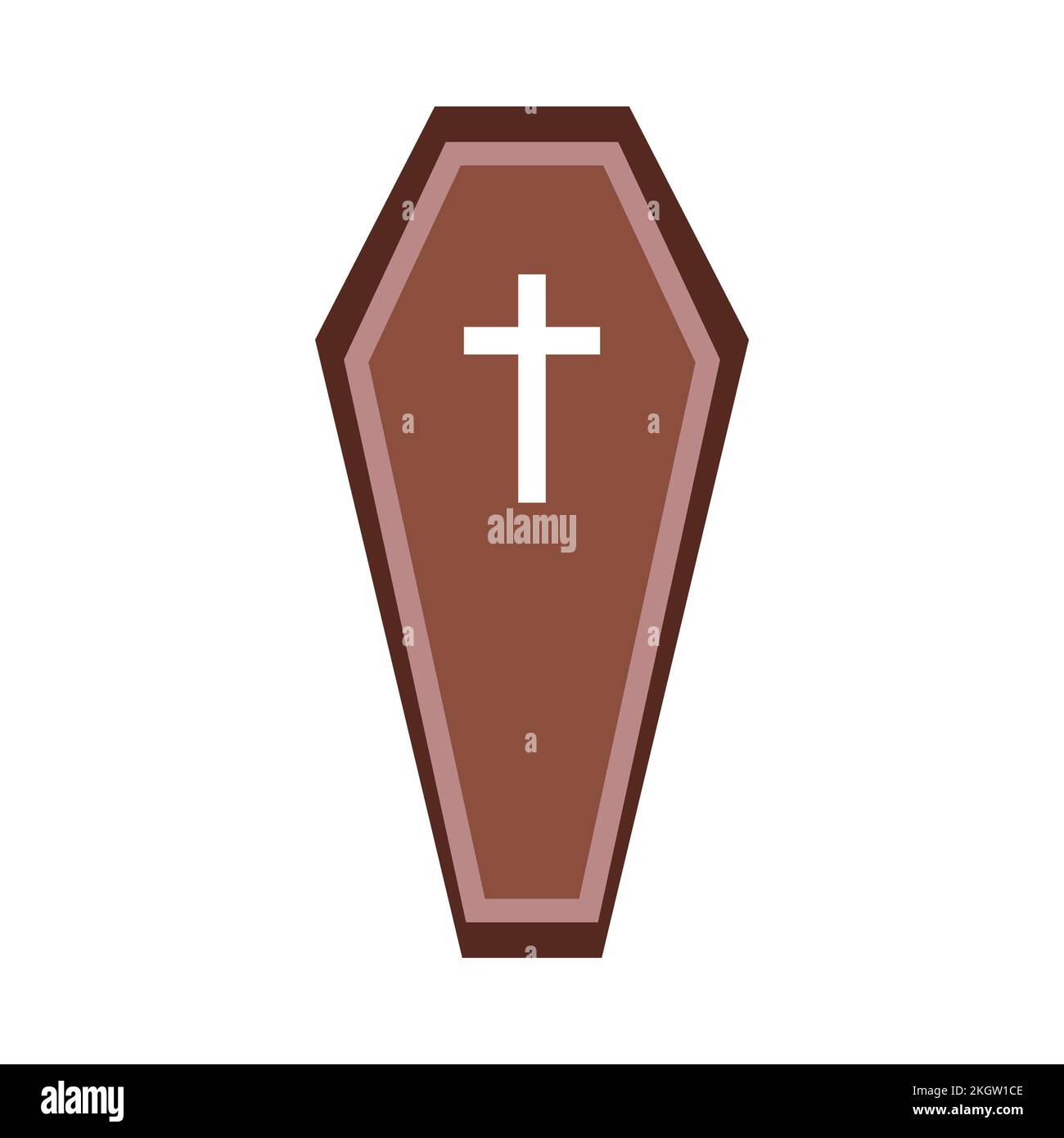 Simple wood cross on Stock Vector Images - Alamy