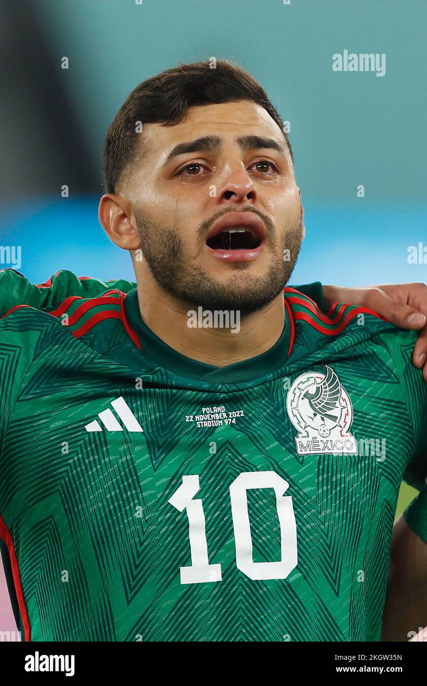 Doha, Qatar. 22nd Nov, 2022. Alexis Vega (MEX) Football/Soccer : FIFA ...