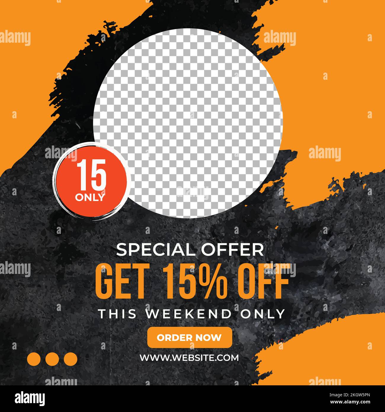 Here with a poster for the event photo Stock Vector Images - Alamy