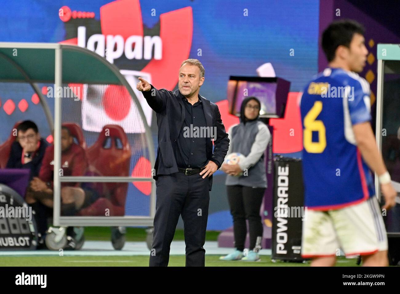 coach/Bundescoach Hans-Dieter "Hansi " FLICK (GER) gesture, gesture ...