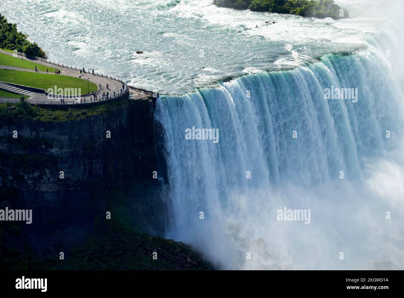 Aerial view of Niagara Falls Stock Photo - Alamy