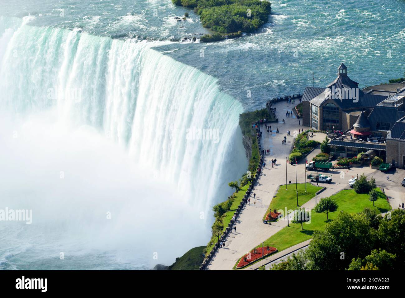Aerial view of Niagara Falls Stock Photo - Alamy