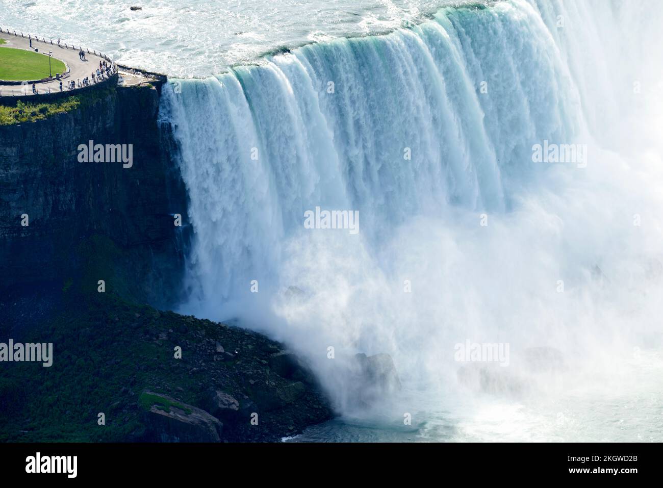 Aerial view of Niagara Falls Stock Photo - Alamy