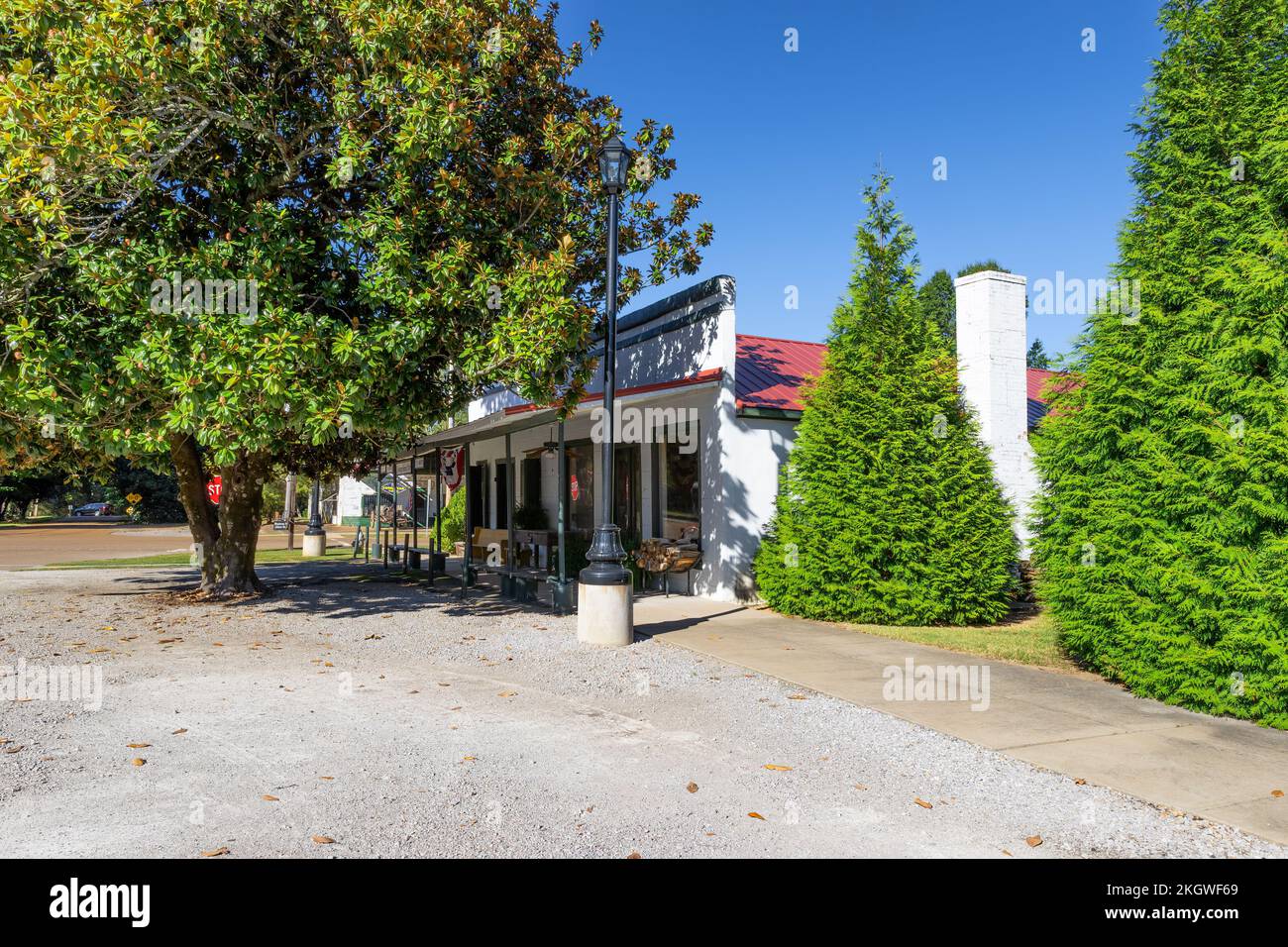 La Grange, Tennessee, USA - October 1, 2022: Quaint little town in ...