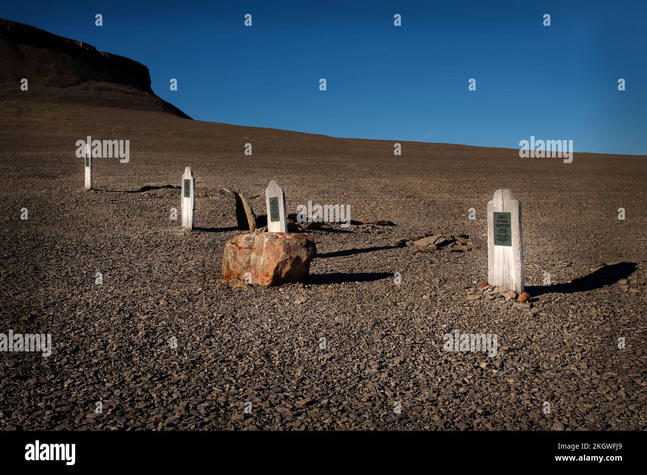 Graves of sailors from HMS Erebus, HMS Terror plus Thomas Morgan ... Graves of sailors from HMS Erebus, HMS Terror plus Thomas Morgan ...