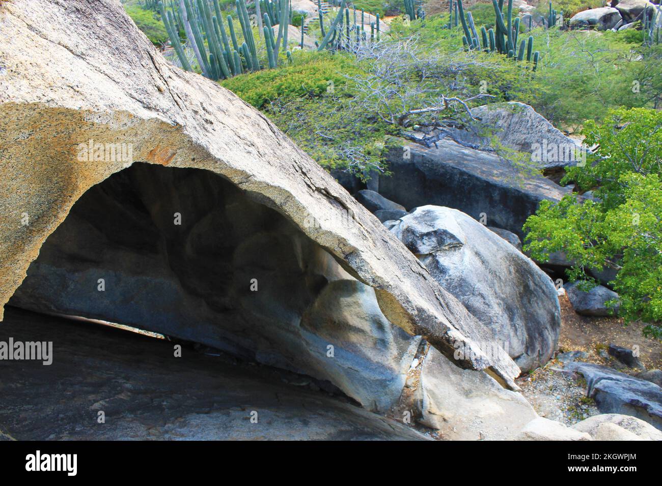 Casibari rock formation in aruba hi-res stock photography and images ...