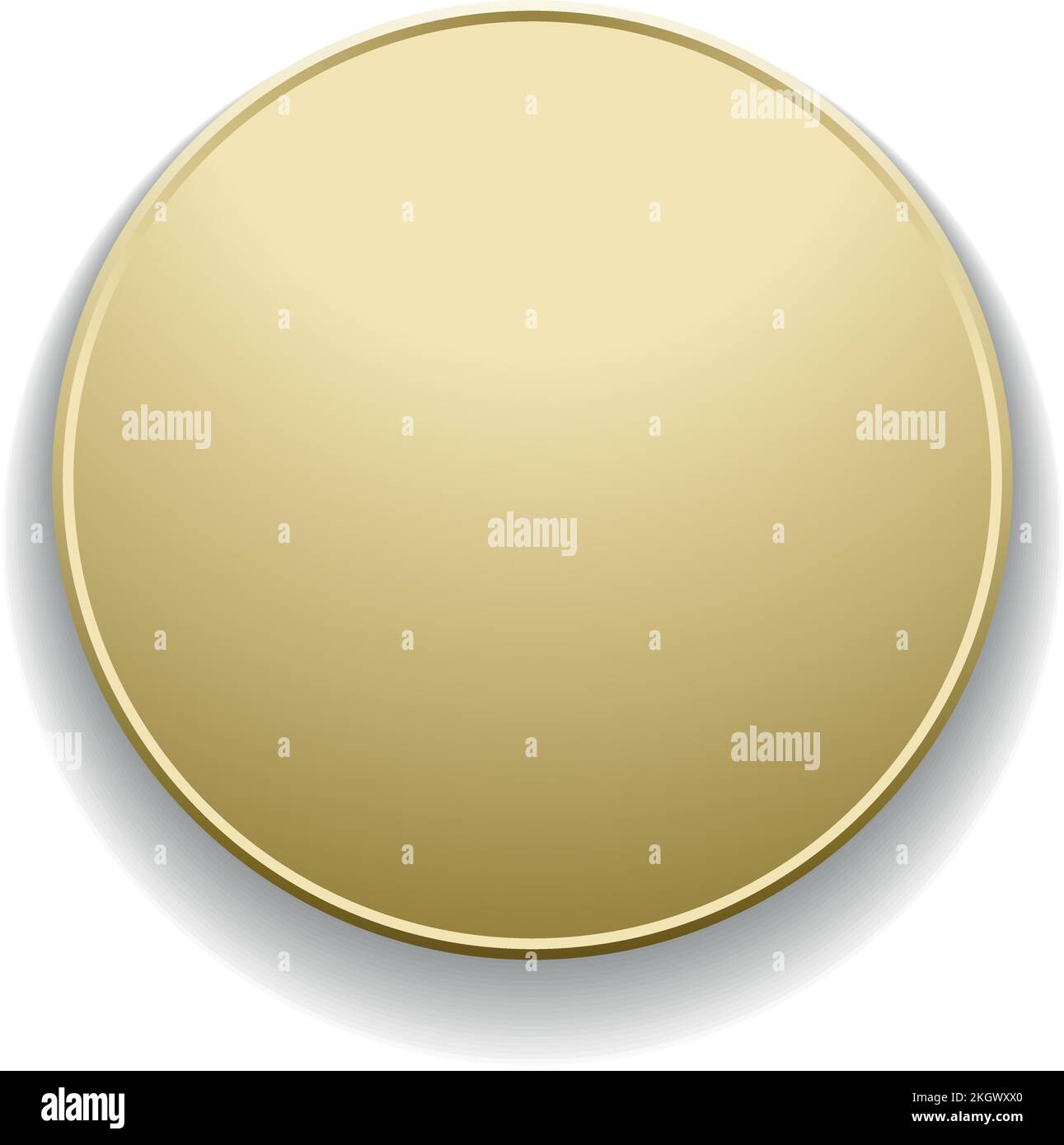 Gold metal circle hi-res stock photography and images - Alamy