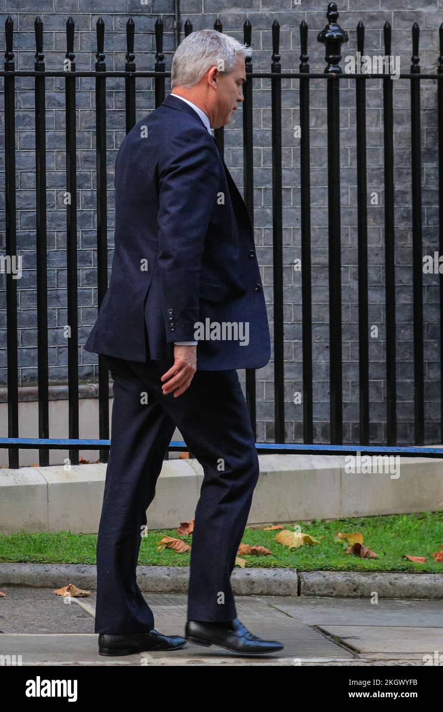 Westminster, London, UK. 23rd Nov, 2022. Steve Barclay, MP, Secretary ...
