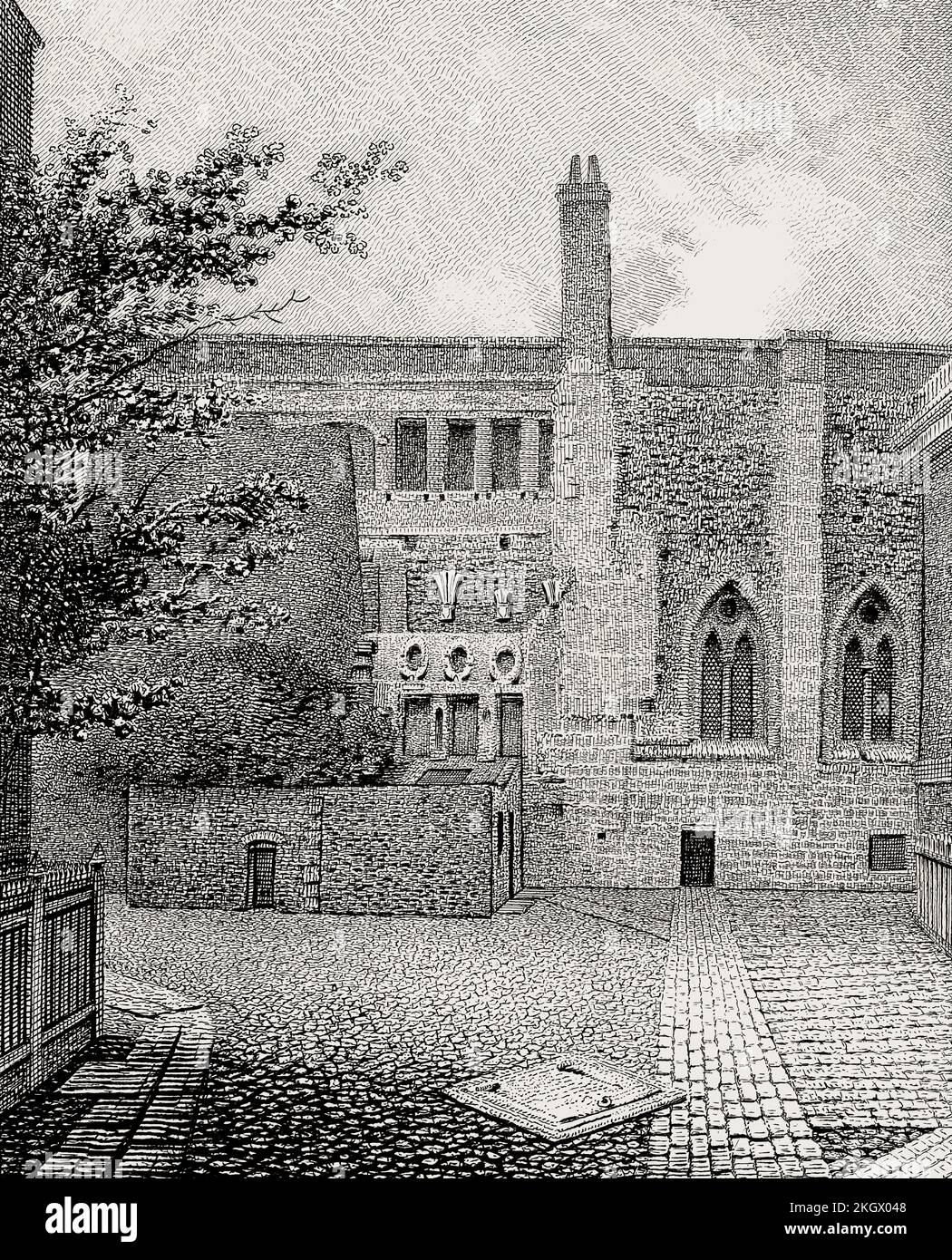 Painted chamber westminster painted chamber hi-res stock photography ...