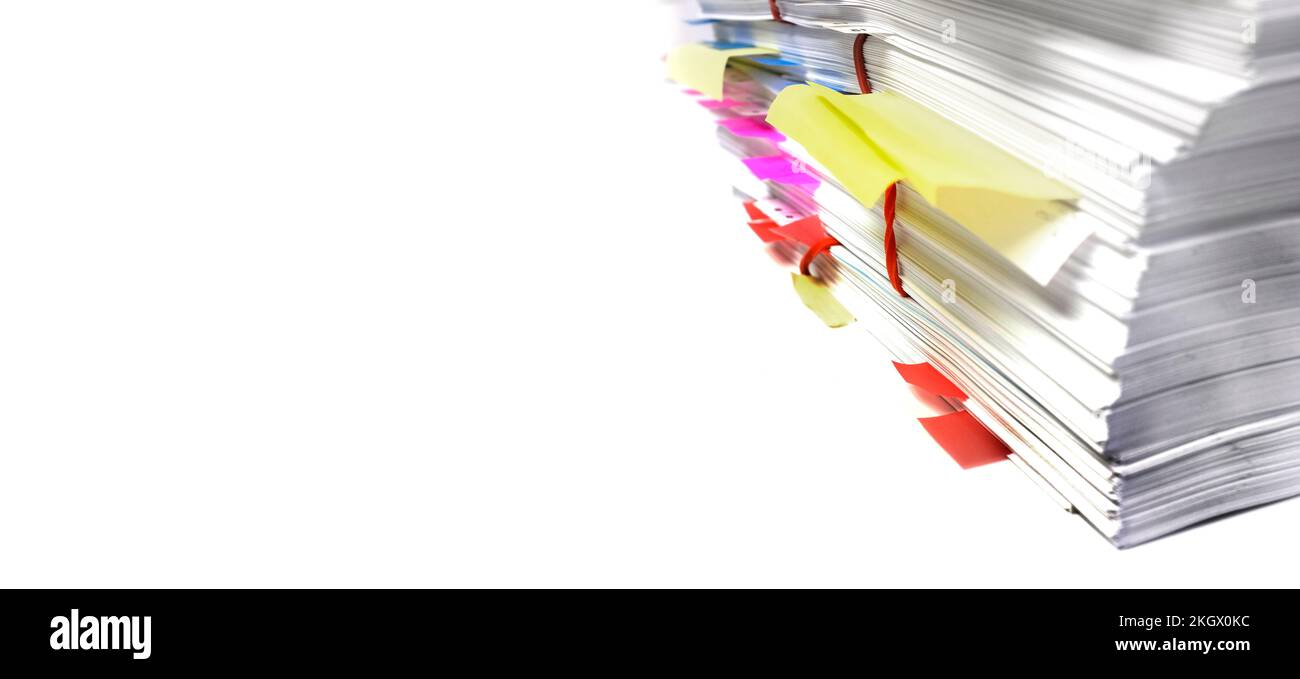 Pile of documents hi-res stock photography and images - Alamy