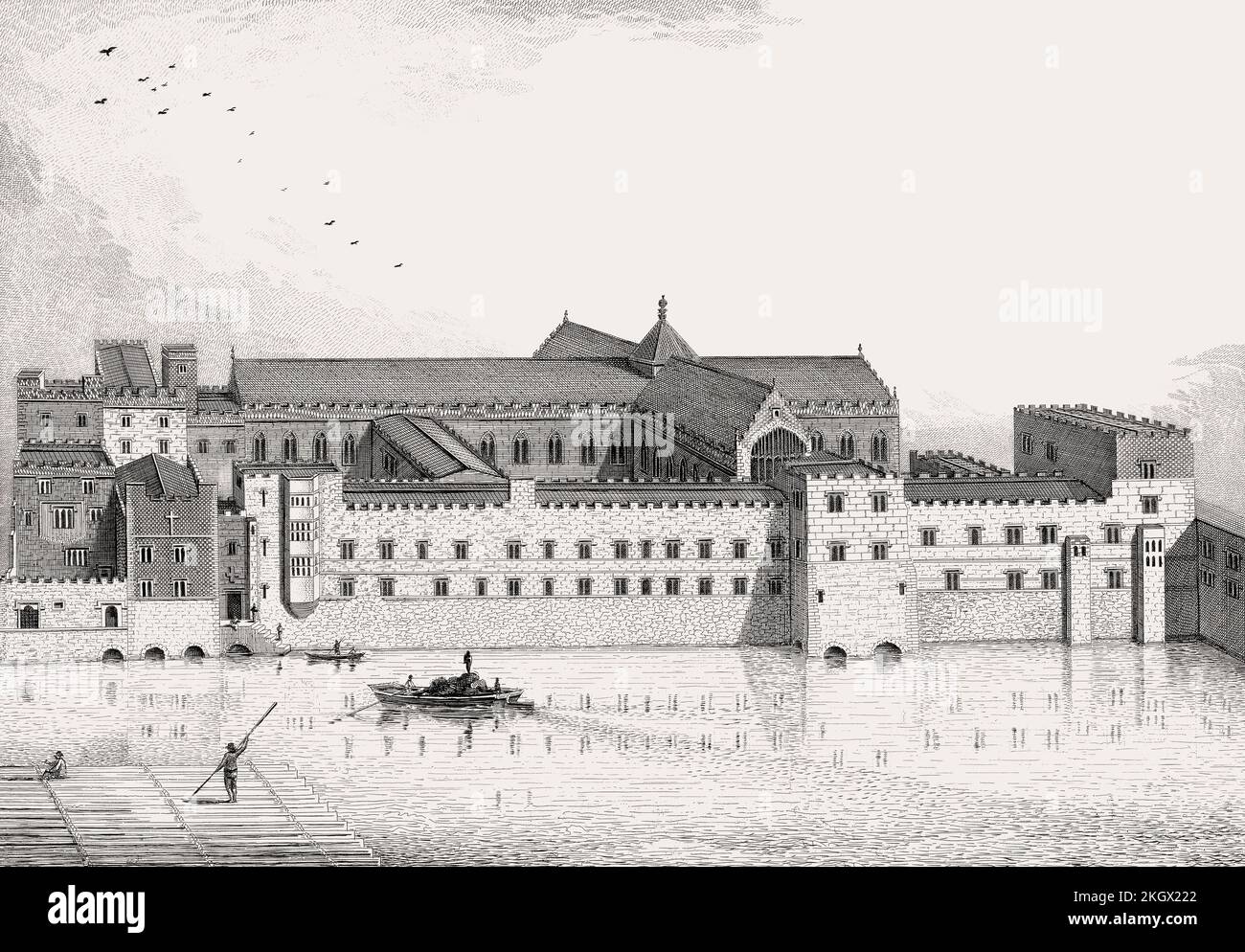 Palace of westminster 18th century hi-res stock photography and images ...