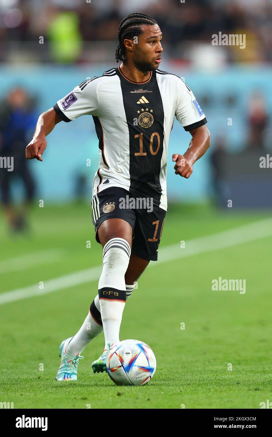 Al Rajjan, Qatar. 23rd Nov, 2022. Soccer: World Cup, Germany - Japan ...