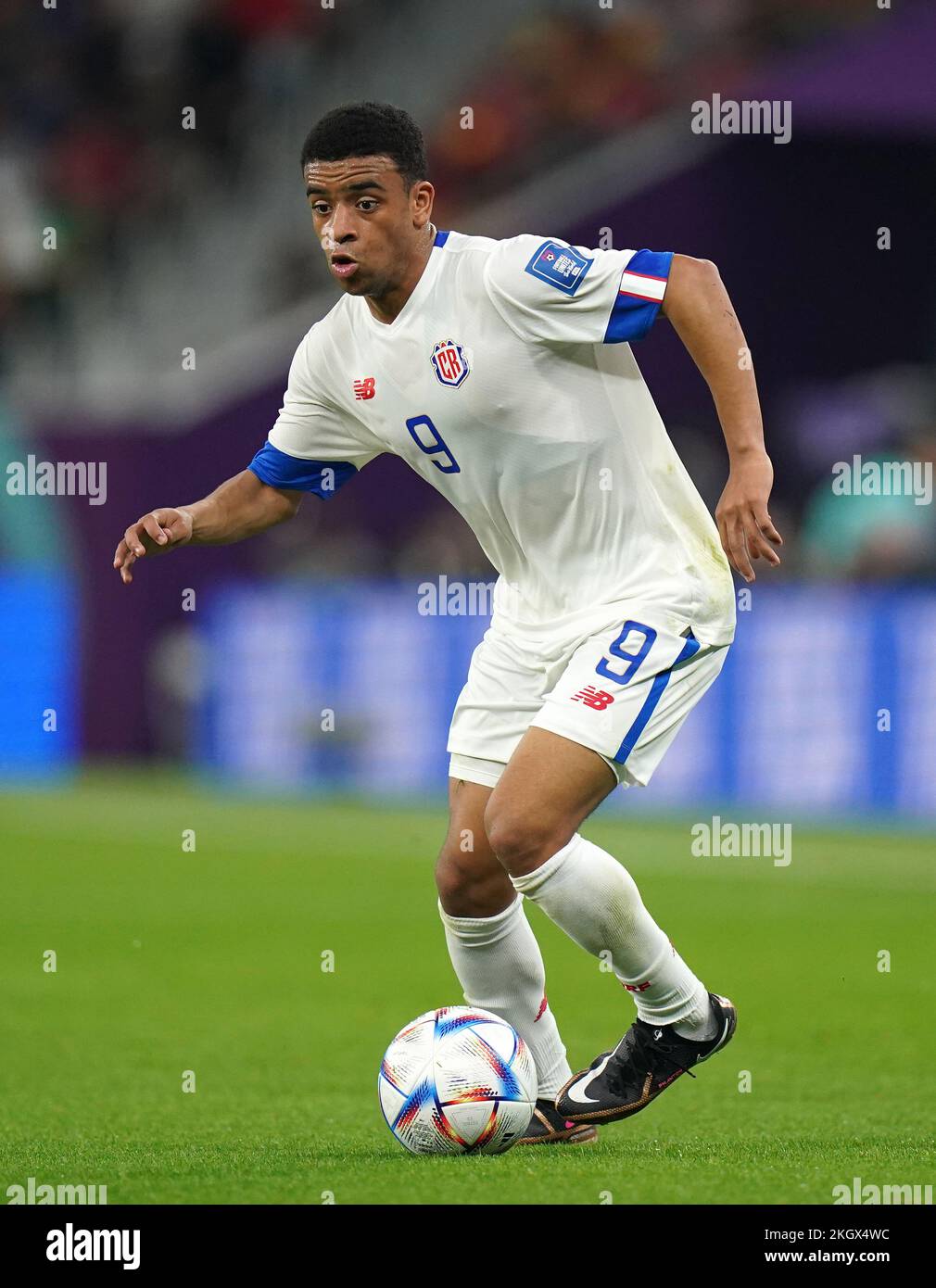 Costa Rica's Jewison Bennette during the FIFA World Cup Group E match ...