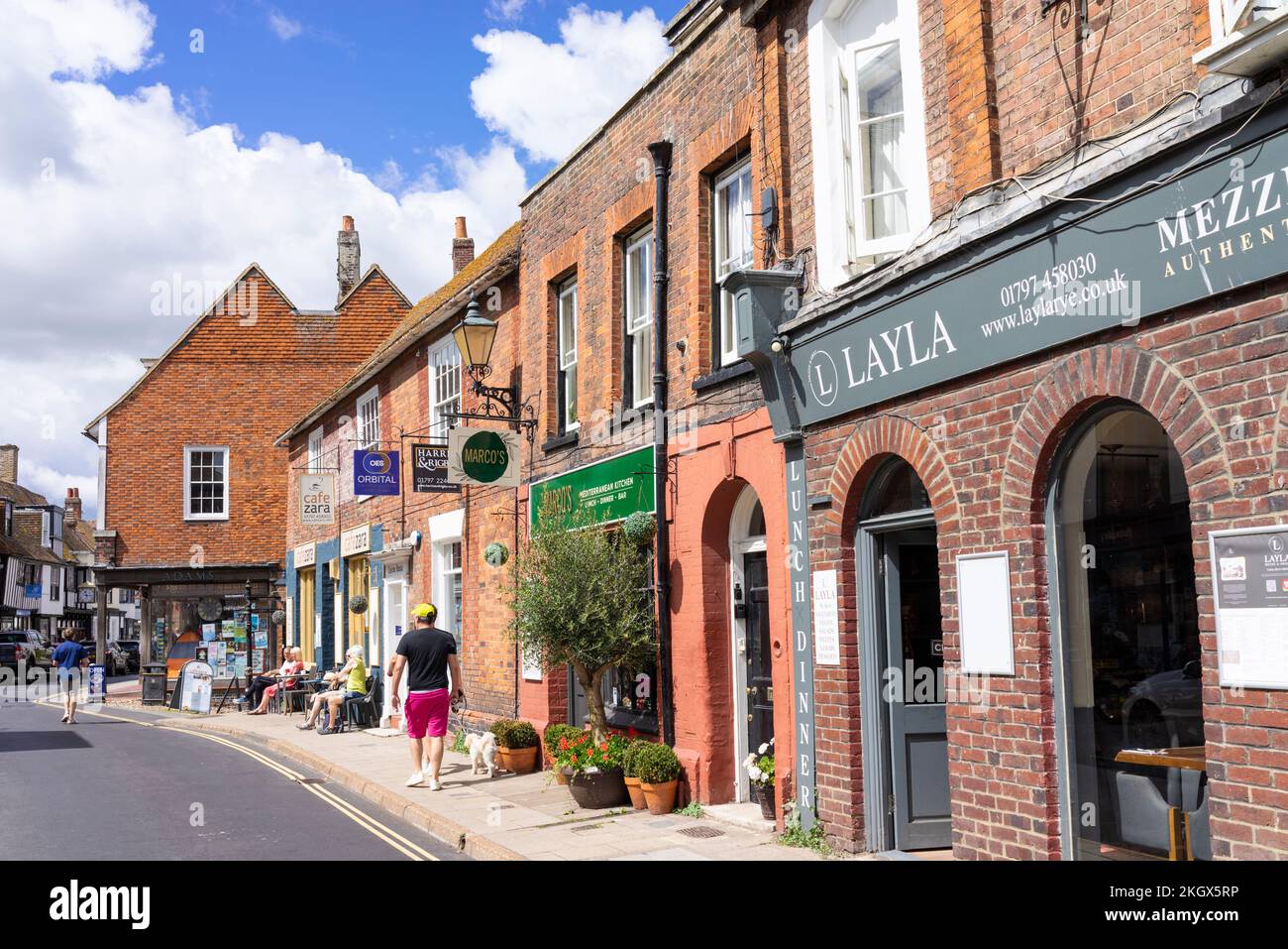 Rye sussex summer cafe hi-res stock photography and images - Alamy