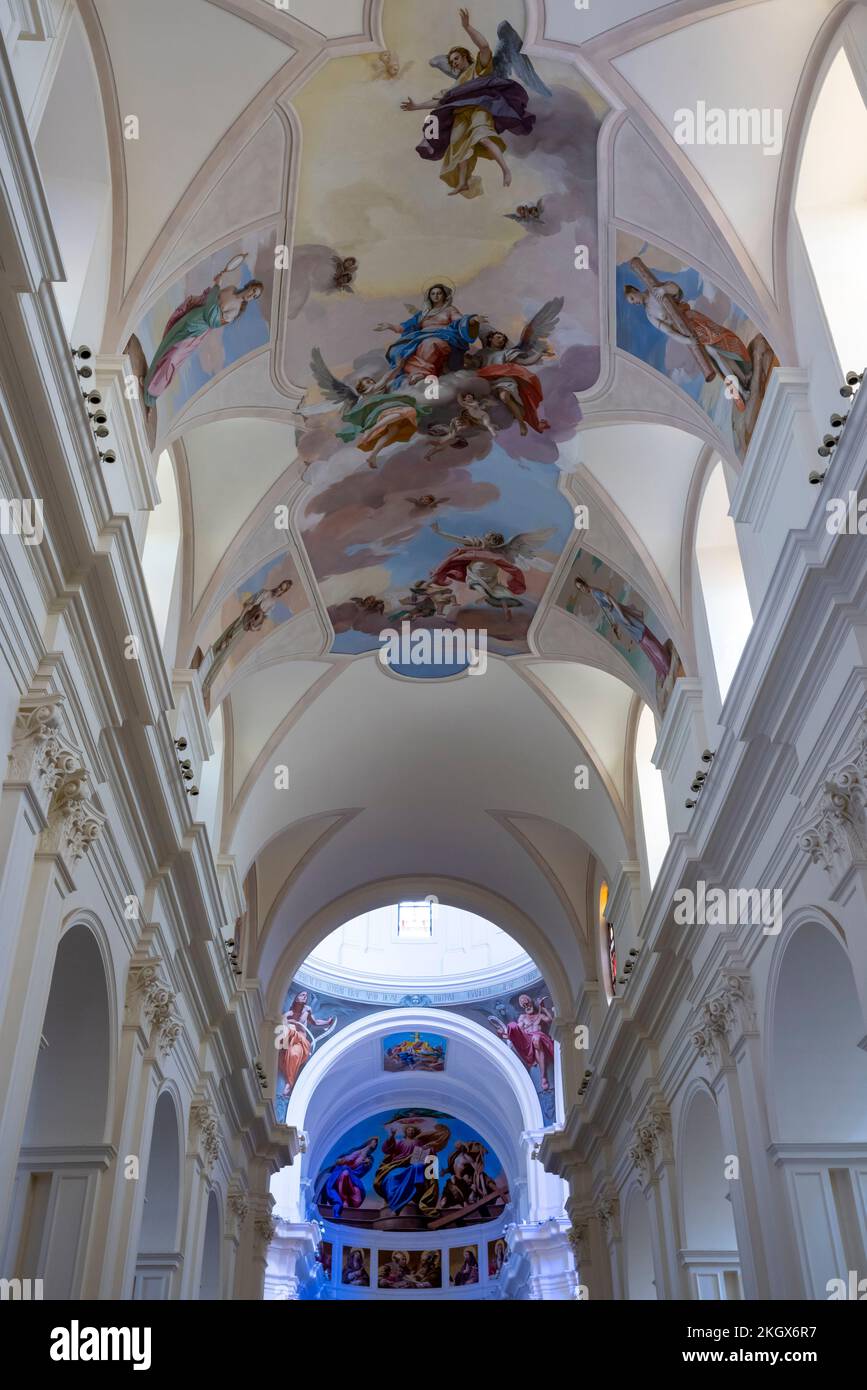 The Interior of Noto Cathedral (Cattedrale di Noto), Sicily, Italy ...