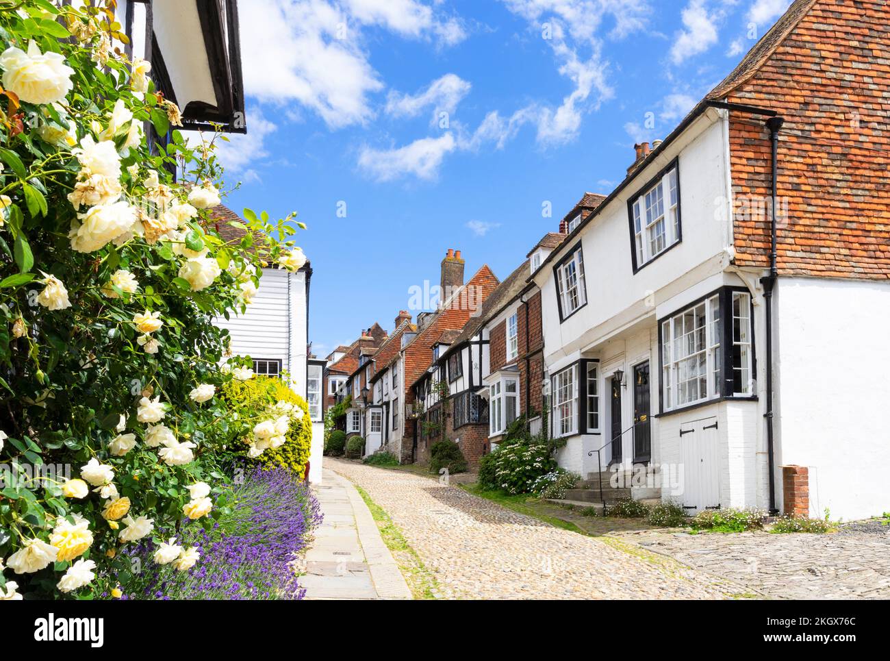 Rye East Sussex Rye Mermaid street Historic Buildings on Mermaid street ...