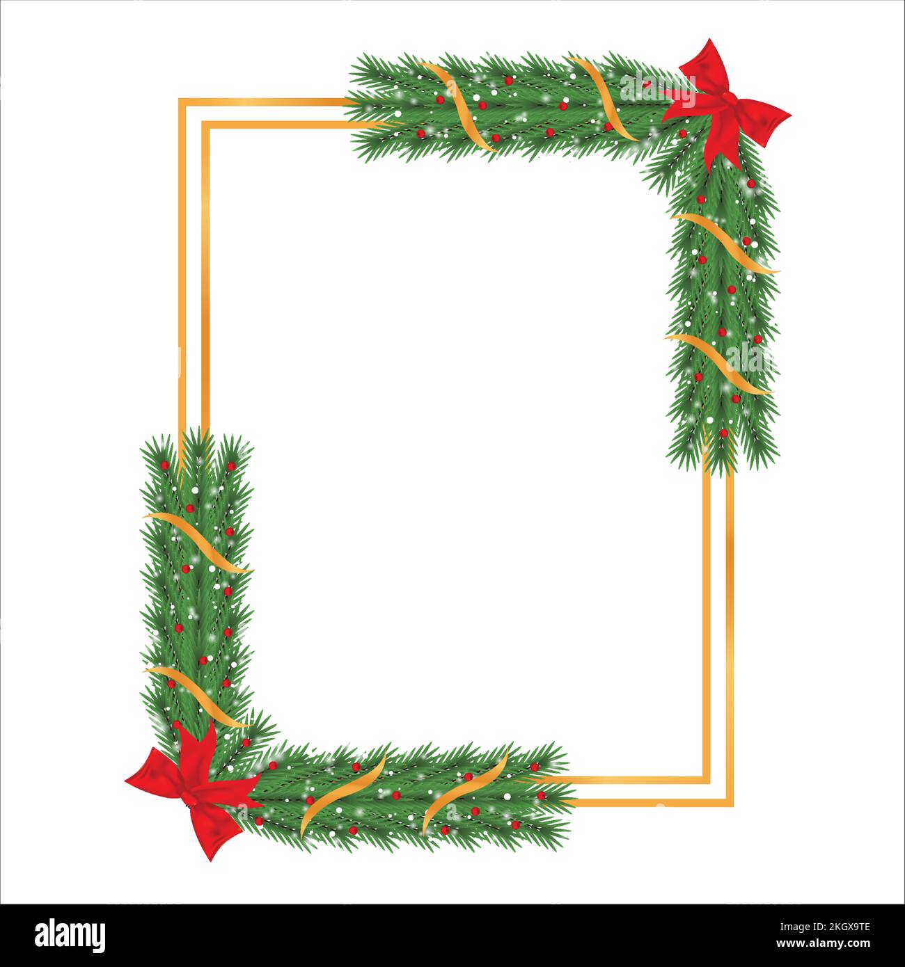Christmas Corner Border Png