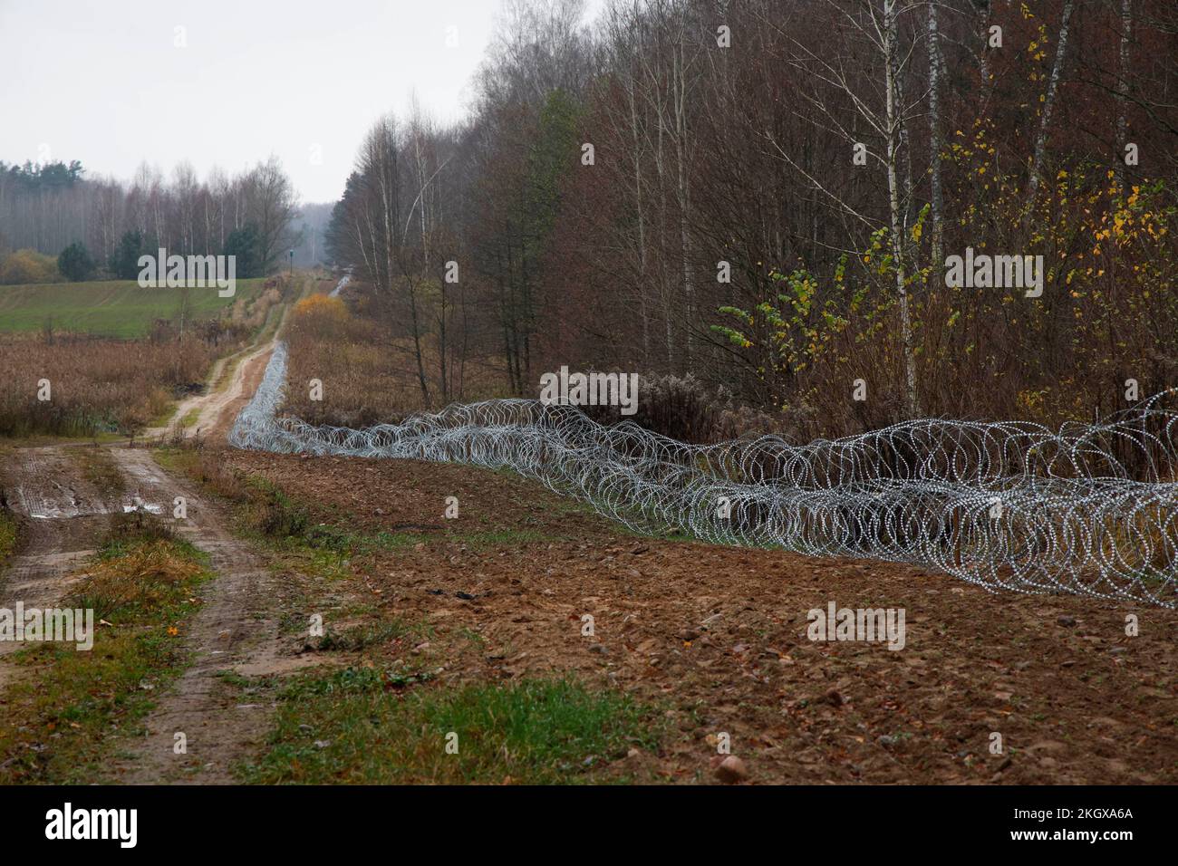 Polish border kaliningrad hi-res stock photography and images - Alamy