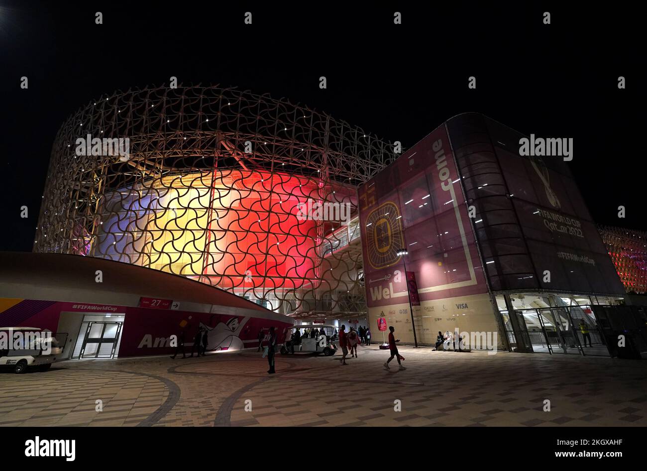 A general view outside the stadium ahead of the FIFA World Cup Group F ... A general view outside the stadium ahead of the FIFA World Cup Group F ...