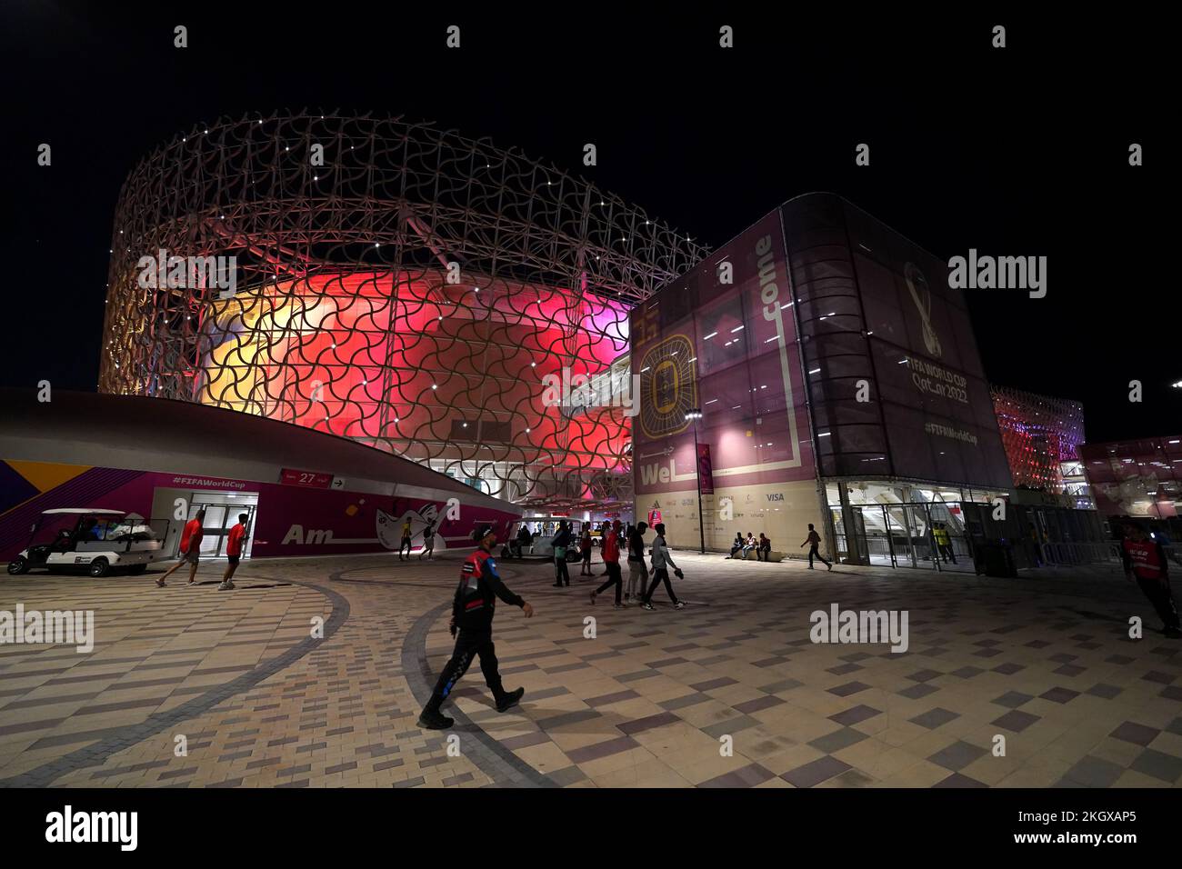 A general view outside the stadium ahead of the FIFA World Cup Group F ... A general view outside the stadium ahead of the FIFA World Cup Group F ...