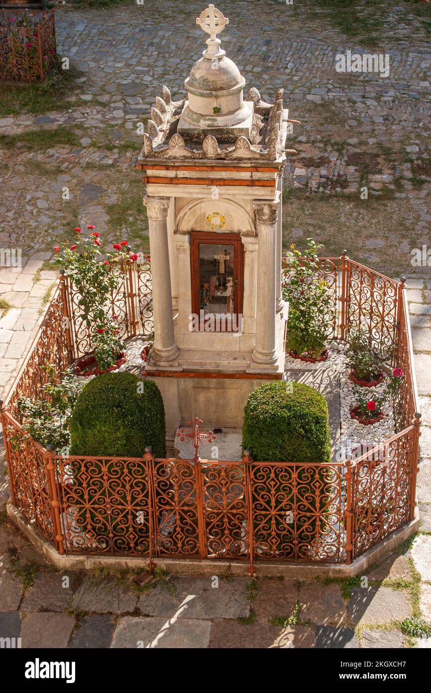 A monument of 26 Zographou Bulgarian Holy Mount Athos Martyrs – burned ...