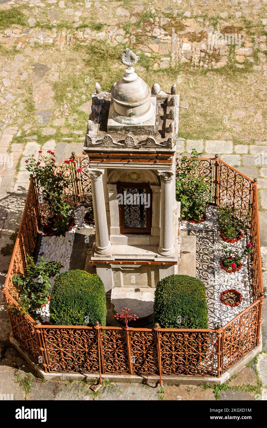 A monument of 26 Zographou Bulgarian Holy Mount Athos Martyrs – burned ...