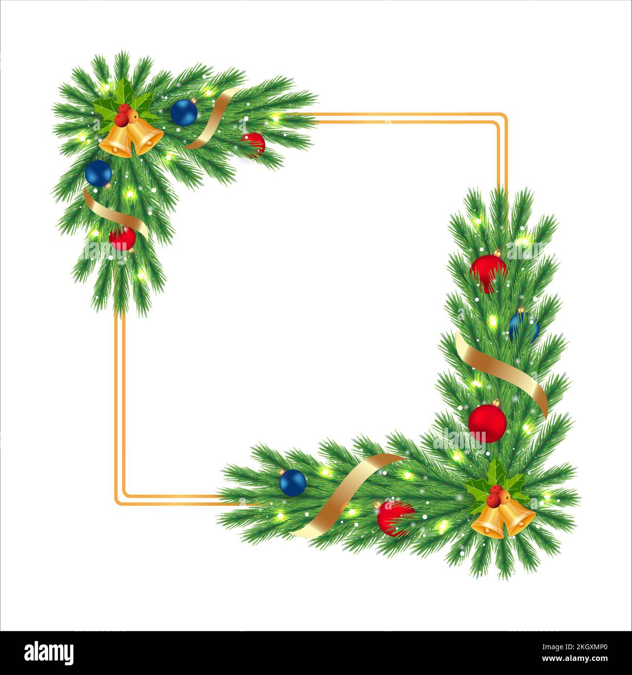 Bell frame Stock Vector Images - Alamy