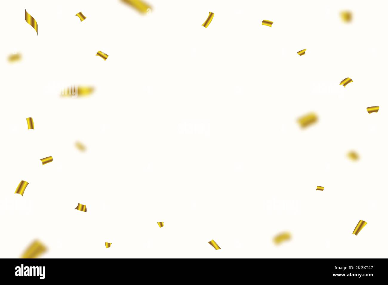 Falling Confetti Vector