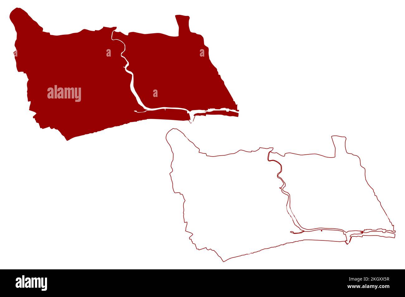 Adur Non-metropolitan district (United Kingdom of Great Britain and ...