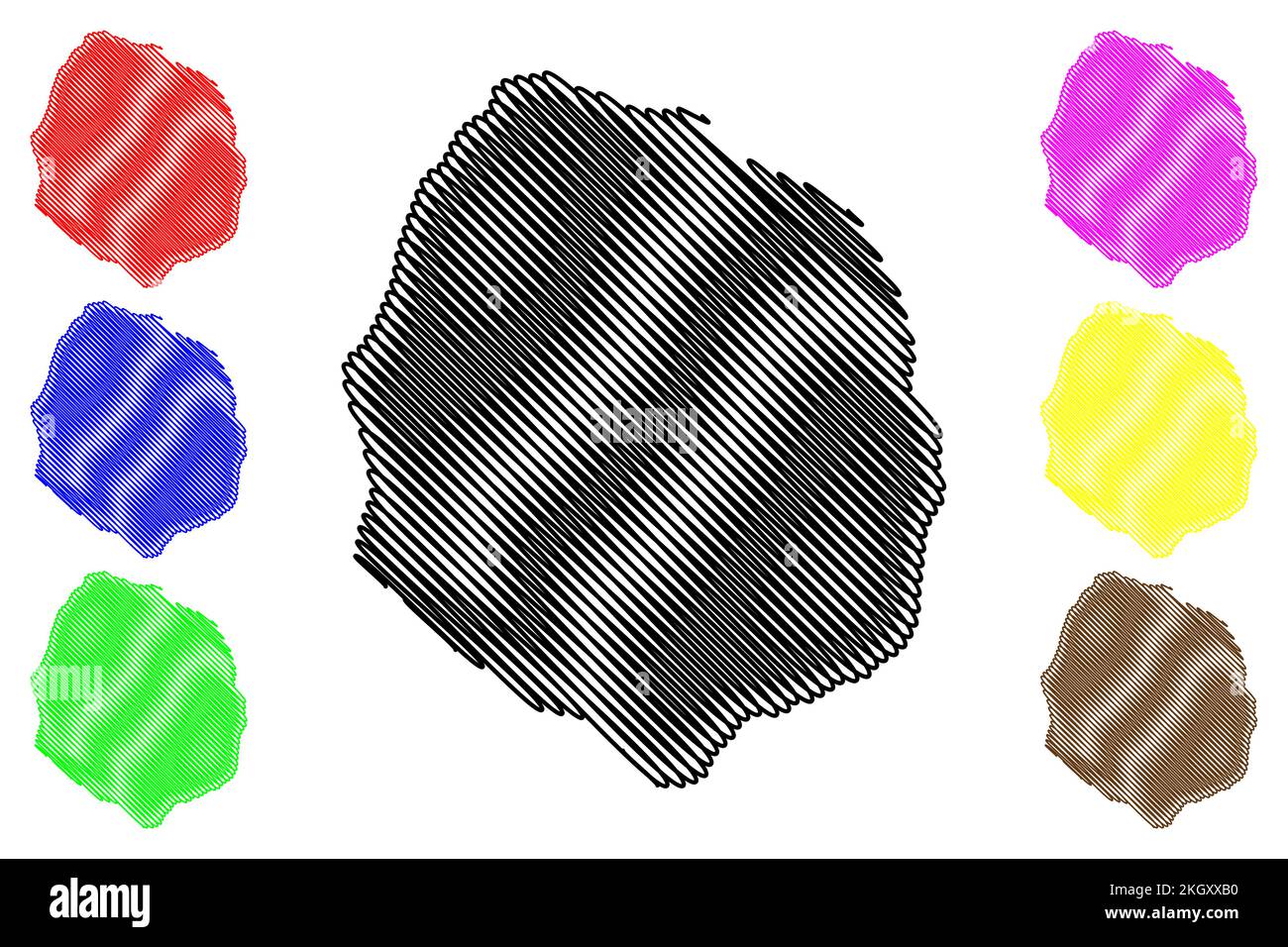 Sakar island (New Guinea, Pacific Ocean, Bismarck Archipelago) map ...