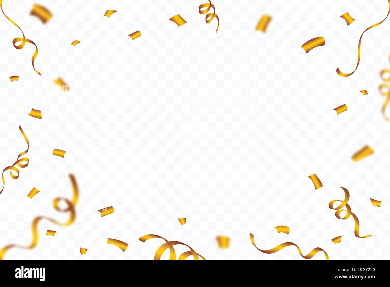 Golden confetti isolated on transparent background. Golden confetti ... Golden confetti isolated on transparent background. Golden confetti ...