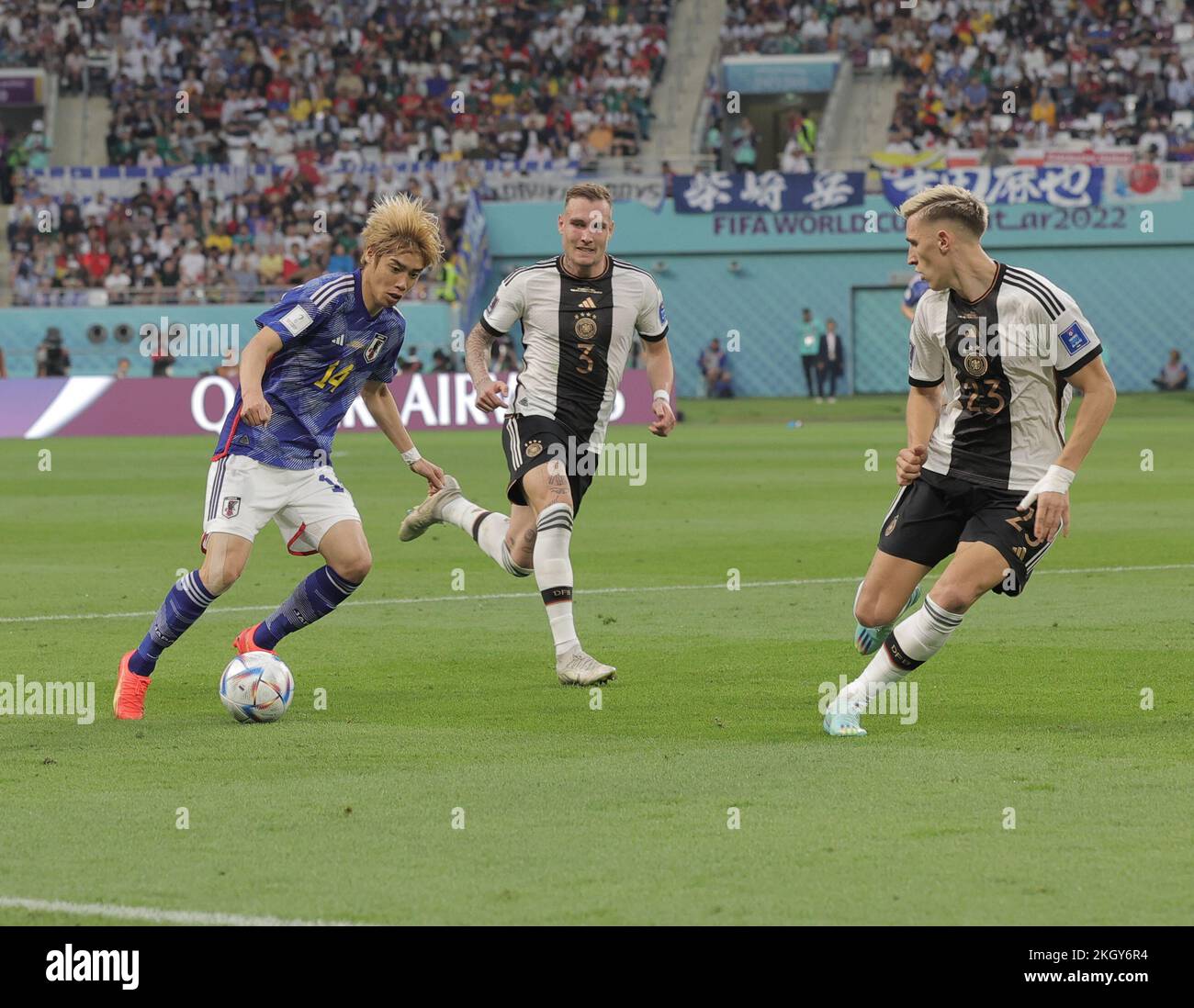 Qatar, Doha. 22nd Nov, 2022. November, 23, 2022: Football World CUP ...