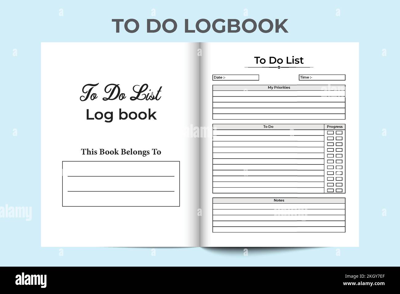 To-do list KDP interior. Time management journal. KDP interior work ...