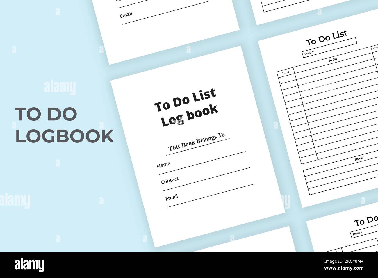 To-do list KDP interior. To-do list notebook and Task tracker. KDP ...