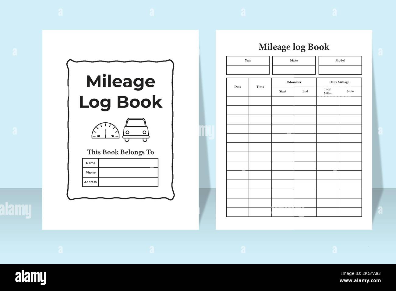 Mileage checklist hi-res stock photography and images - Alamy