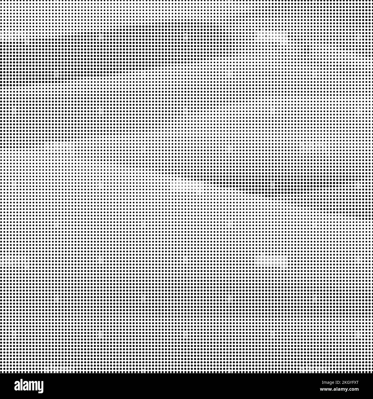 Halftone Pattern. Set of Dots. Dotted Texture on White Background ...