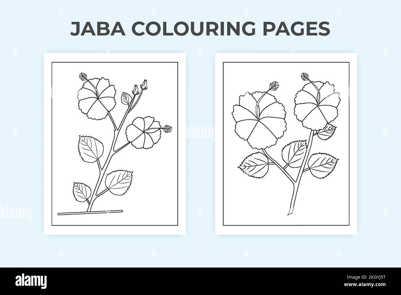 Jaba coloring page Stock Vector Images - Alamy