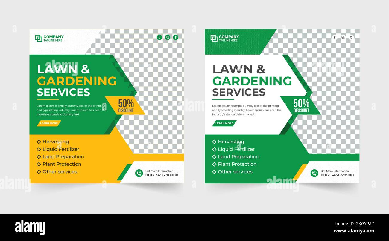 Farming service banner vector vectors hi-res stock photography and ...