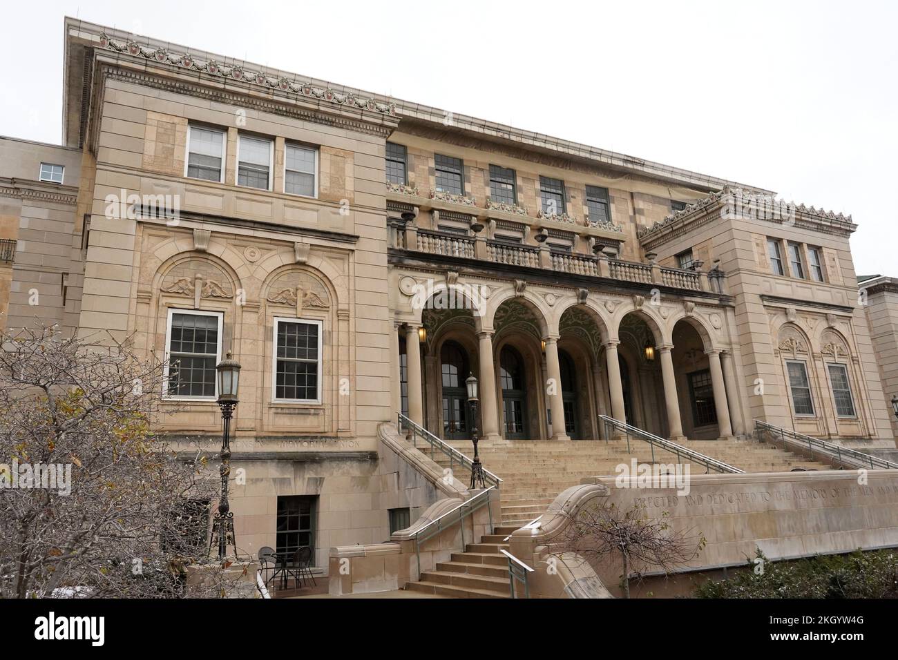 The Memorial Union building at the University of Wisconsin, Wednesday ...