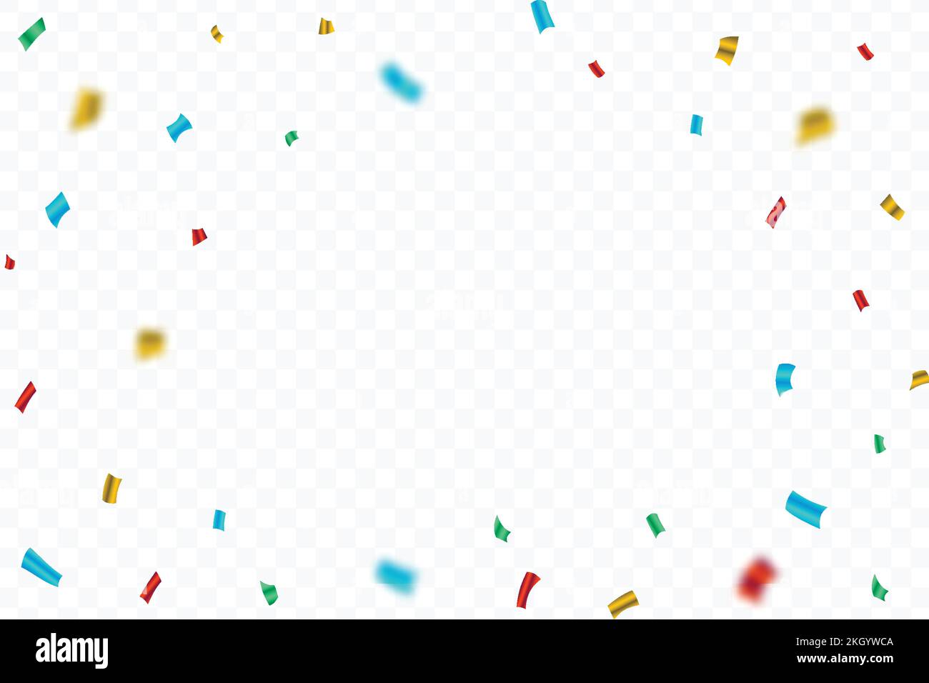 Colorful shiny confetti explosion isolated on transparent background ... Colorful shiny confetti explosion isolated on transparent background ...